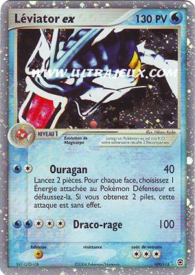 UltraJeux - Léviator Ex (109/116) [Carte Pokémon Cartes à l'Unité Français]
