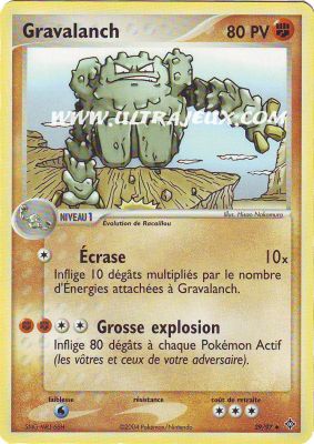 Gravalanch de l'édition Ex Dragon