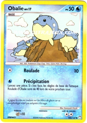 UltraJeux - Obalie Niv.17 (102/124) [Carte Pokémon Cartes à l'Unité ...