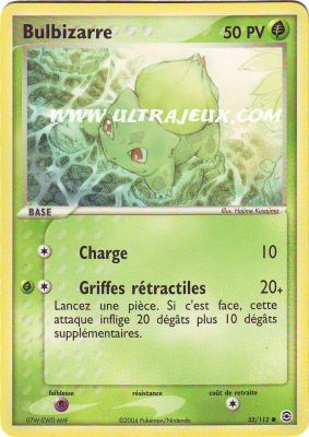 UltraJeux - Bulbizarre (55/116) [Carte Pokémon Cartes à l'Unité Français]