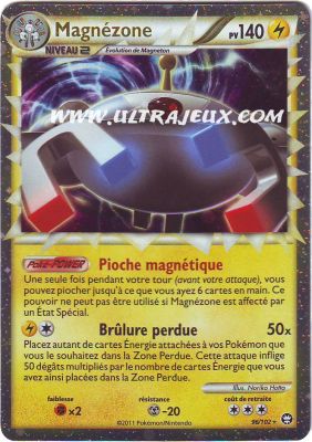 UltraJeux - Magnézone (prime) (96/103) [Carte Pokémon Cartes à l'Unité ...
