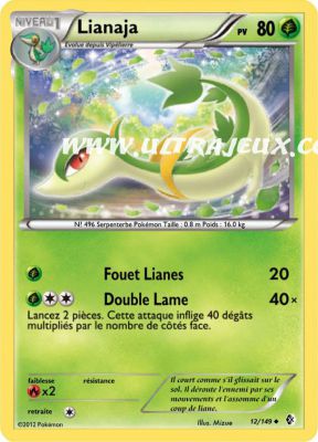 UltraJeux - Lianaja (12/149) [Carte Pokémon Cartes à l'Unité Français]