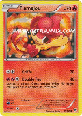 UltraJeux - Flamajou (19/138) [Carte Pokémon Cartes à l'Unité Français]