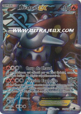 Carte pokemon heatran ex