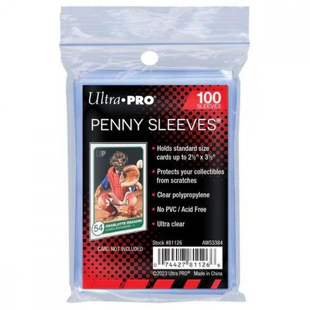 Card Sleeves Ultrapro - Transparent par 100 - Accessoires pour Cartes