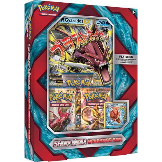 Pokémon Mega Leviator Shiny ( Gyarados ) Box En Anglais - Cartes à Col