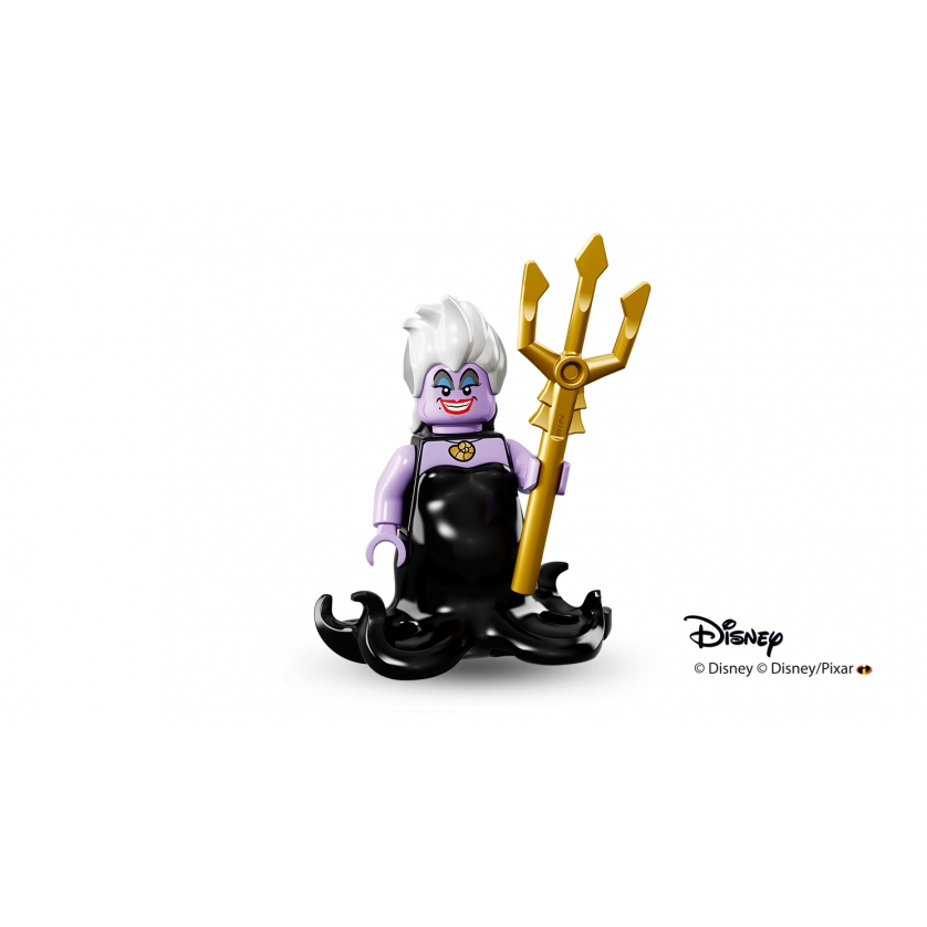 Minifigures Lego Série Disney - 71012 Ursula N°17 - Jeux de Figurines