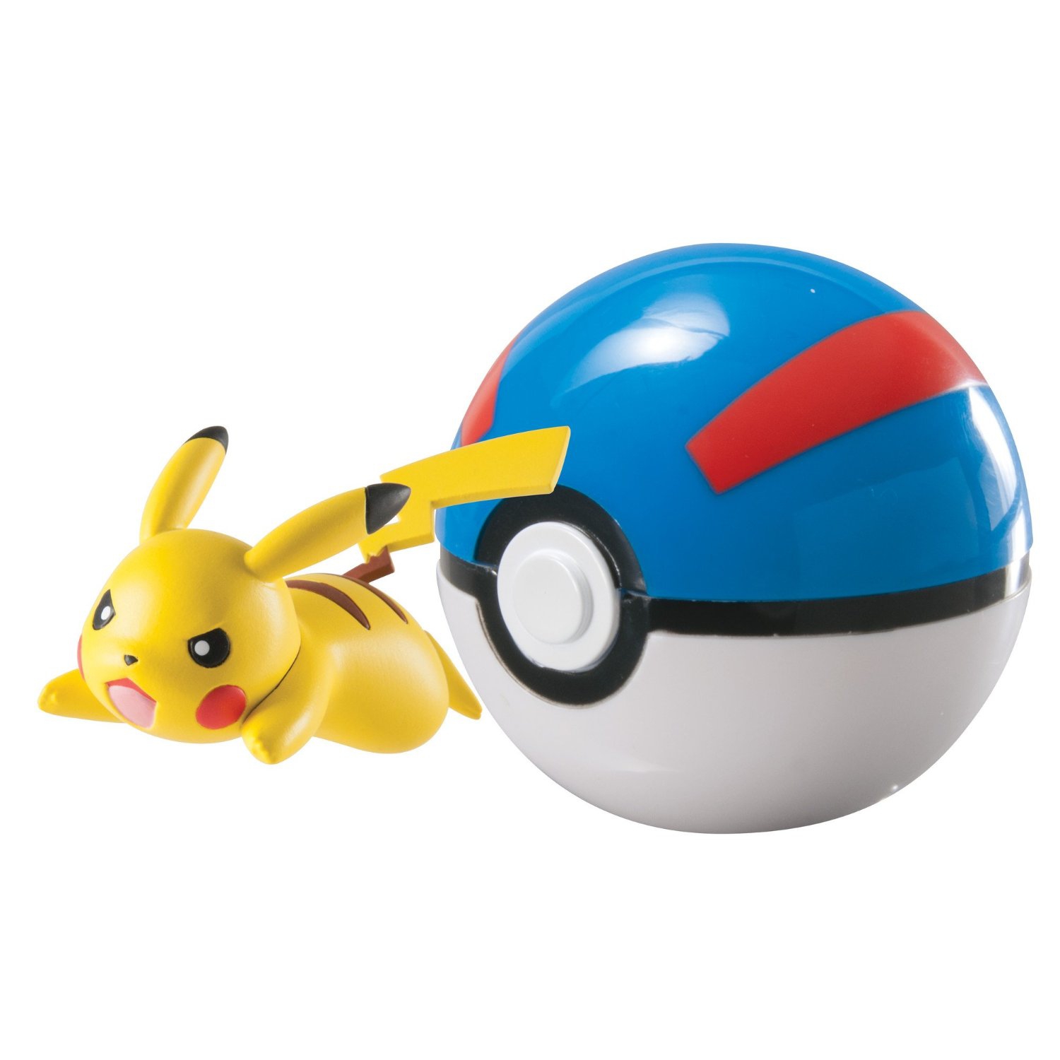 Clip'n Carry Poké Ball - Pikachu + Super Ball - Jeux de Figurines - P