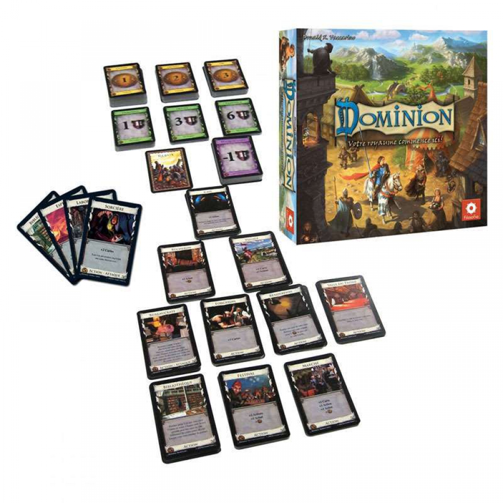 Dominion - Rivages - Jeux de Société - Dominion - Jeu de Cartes