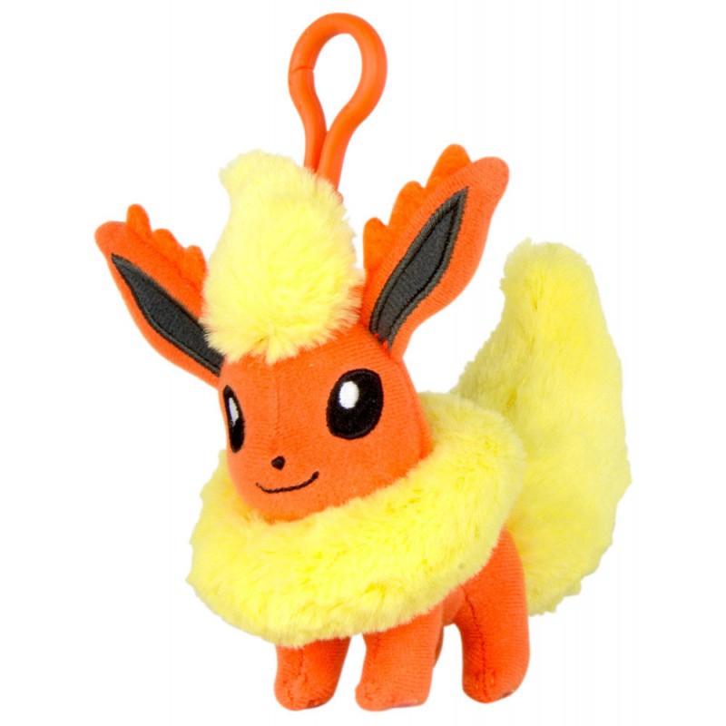 Porte-clés 10cm #136 Pyroli - Jeux de Figurines - Pokémon - Peluche