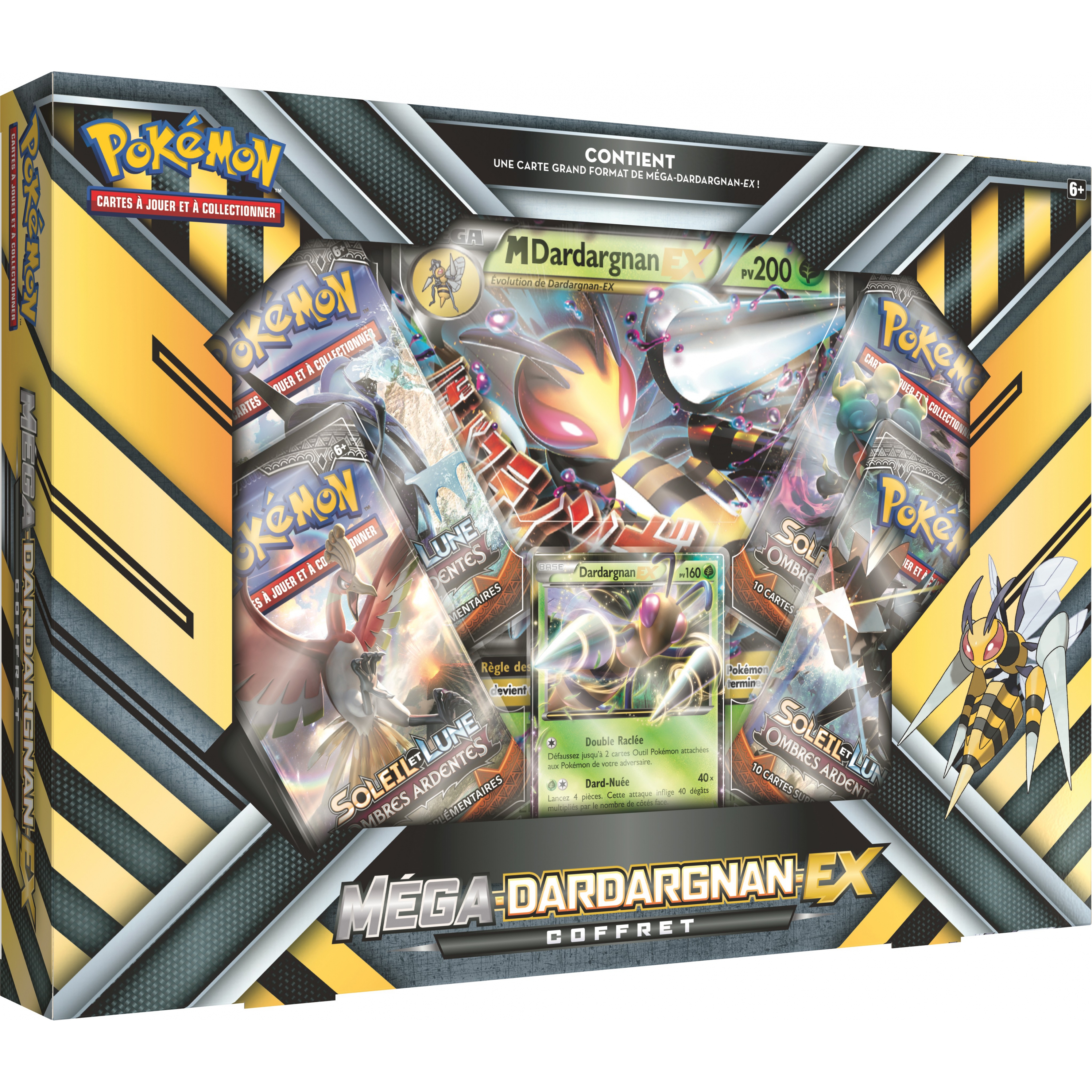 Pokémon Méga Dardagnan EX - Cartes à Collectionner