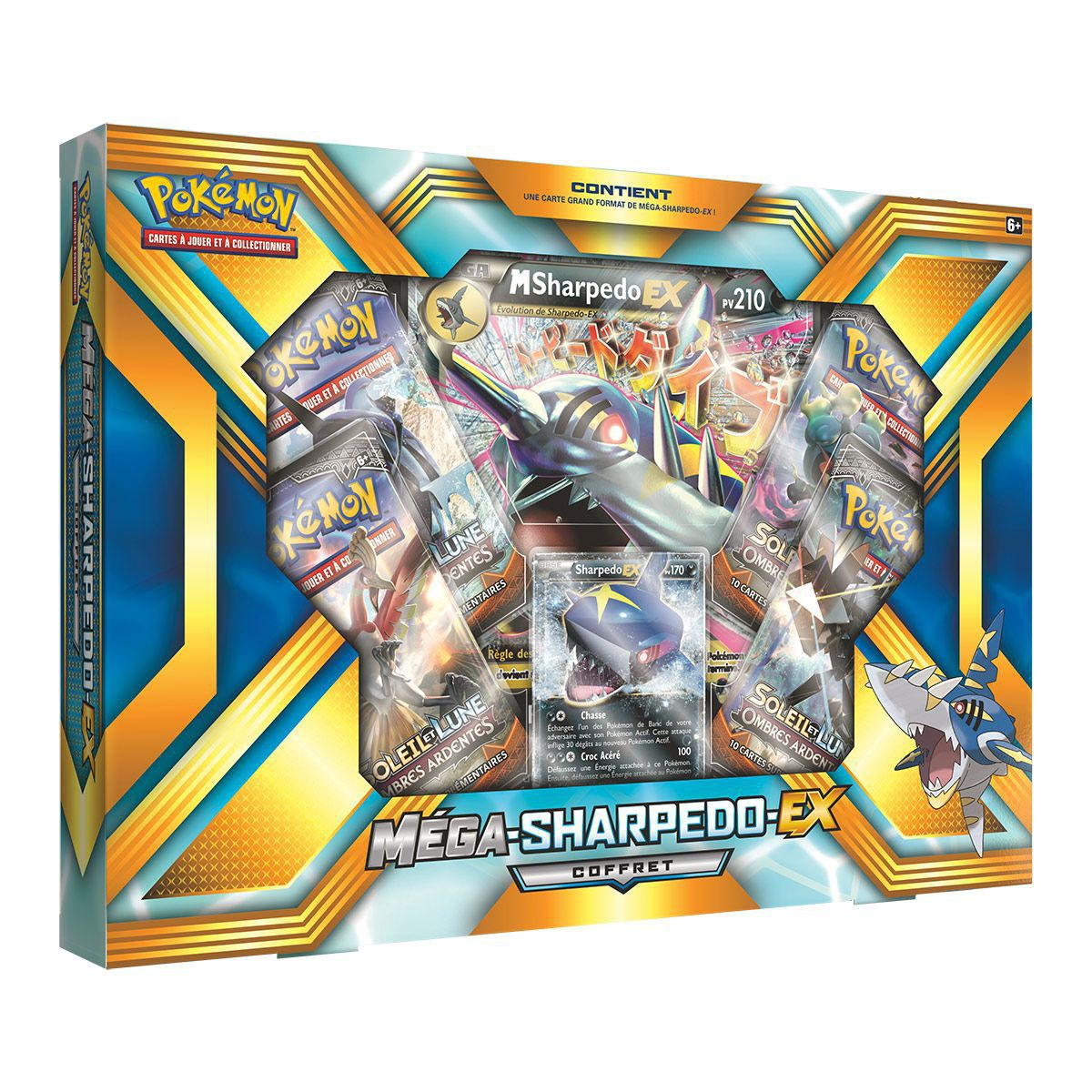 Pokémon Méga Sharpedo EX - Cartes à Collectionner