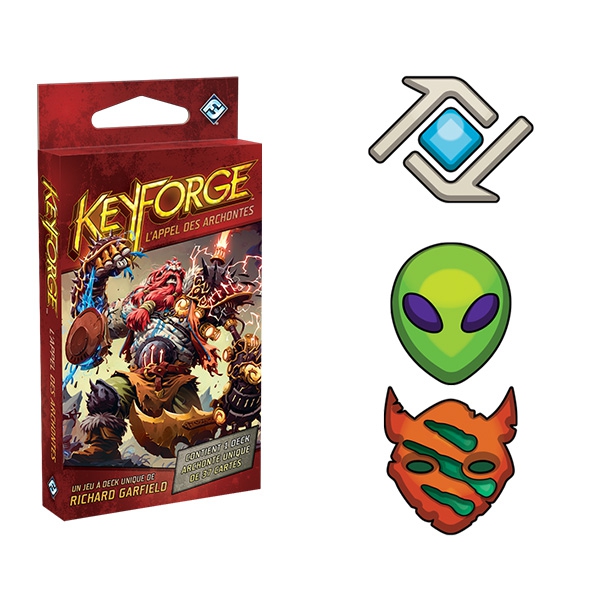 KeyForge Logos Mars Indomptés ( Untamed ) - Cartes à Collectionner