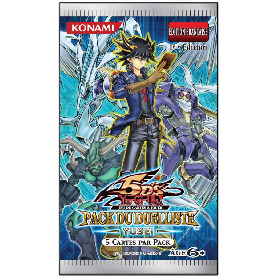Booster Pack Du Duelliste Yusei Yu Gi Oh Ultrajeux