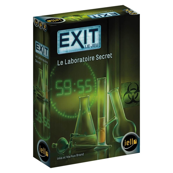Exit : Le Laboratoire Secret - Jeux de Société - EXIT - Escape Game
