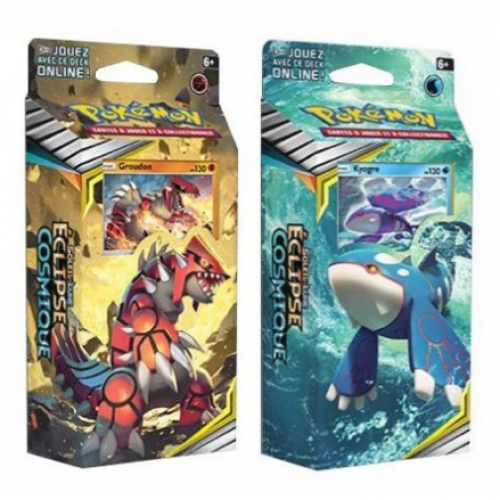 Pokémon SL12 - Soleil Et Lune 12 - Eclipse Cosmique - Lot de 2 deck