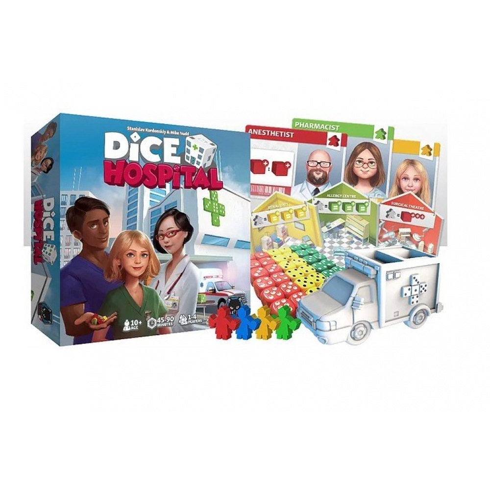 Jeu de Plateau Dice Hospital - UltraJeux
