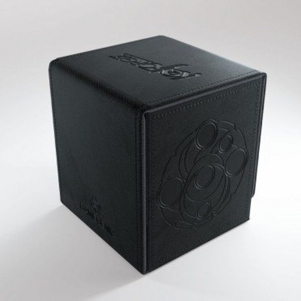 Boite de Rangement Deck Box Keyforge - Vault Noir KeyForge - UltraJeux