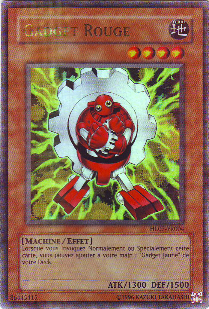 Gadget Rouge - Parallèle Holo Yu-Gi-Oh! - UltraJeux