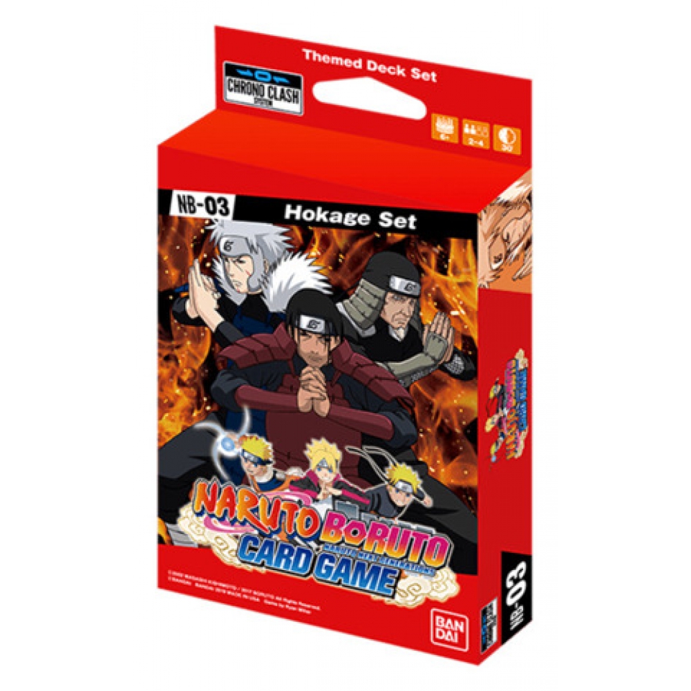 Deck Naruto Boruto : Chrono Clash System - NB03 : Hokage Naruto Boruto