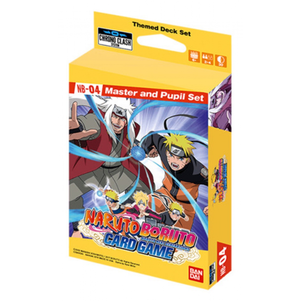 Deck Naruto Boruto : Chrono Clash System - NB04 : Master & Pupil Narut