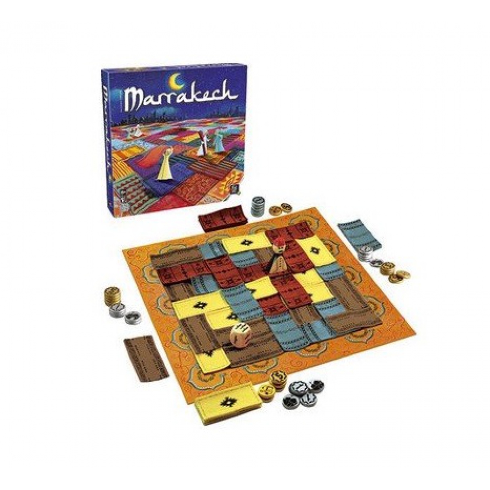 Marrakech - Jeux de Société - Enfant - Jeu de Plateau