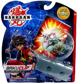 Bakuclip + Bakugan Gris Bakugan - UltraJeux
