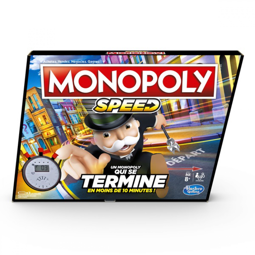 Jeu de Plateau Monopoly Speed - UltraJeux
