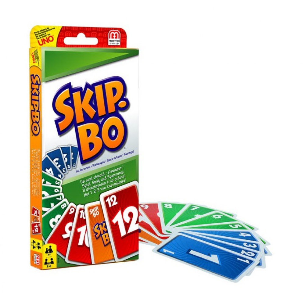 Skip Bo - Jeux de Société - Réflexion - Jeu de Cartes