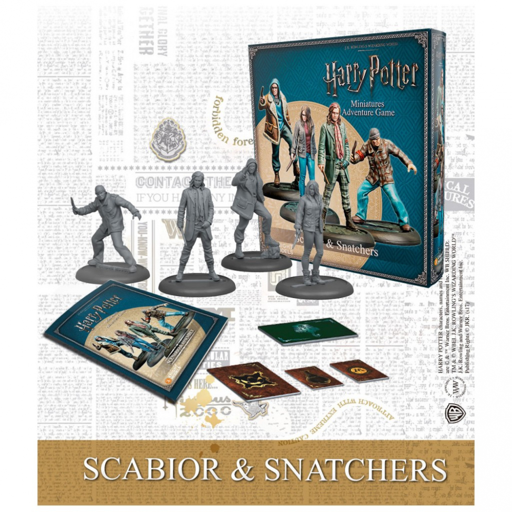 Jeu de Plateau Harry Potter, Miniatures Adventure Game: Scabior & Snat