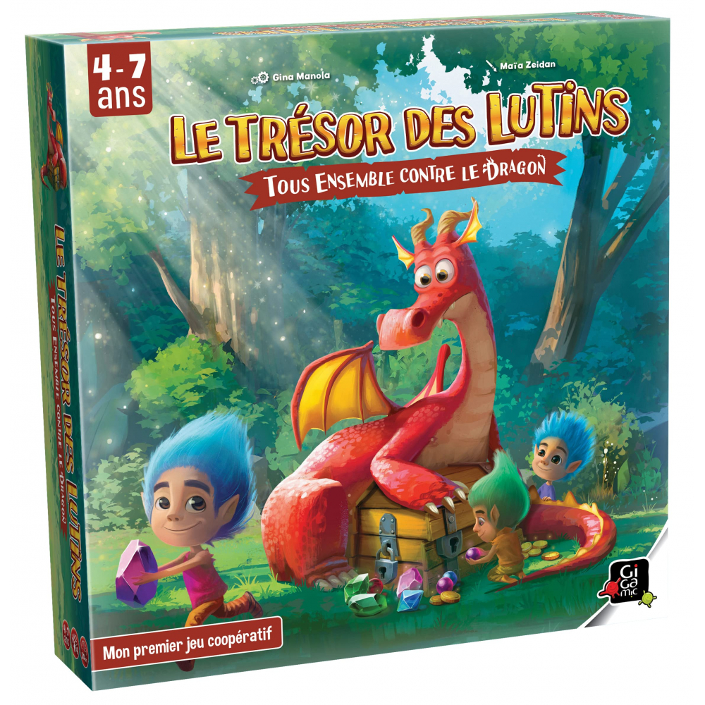 Jeu de Plateau Le trésor des lutins Coopération - UltraJeux