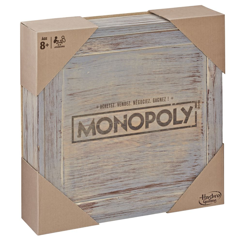 Monopoly Rustique - Jeux de Société - - Jeu de Plateau