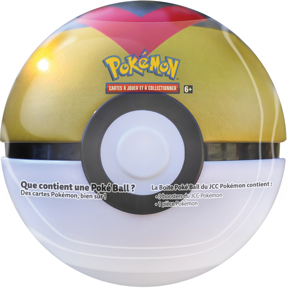 Pokeball Poké Ball Tin : Niveau Ball (3 boosters + 1 jeton) Pokémon