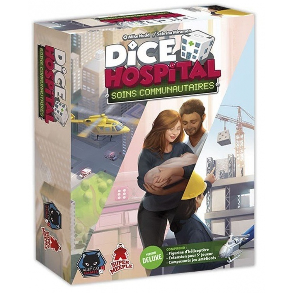 Dice Hospital - Extension: Soins communautaires - Jeux de Société