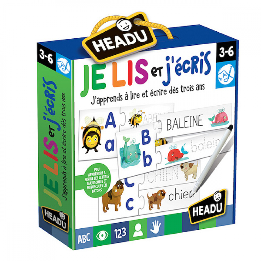 Je lis et j'écris - Jeux de Société - Enfant - Ludo-Educatif