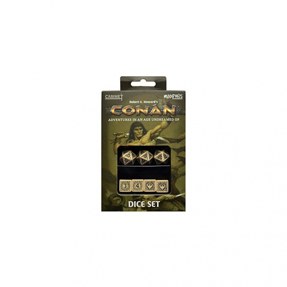 Dés et Gemmes Conan - Player's Dice Set - UltraJeux