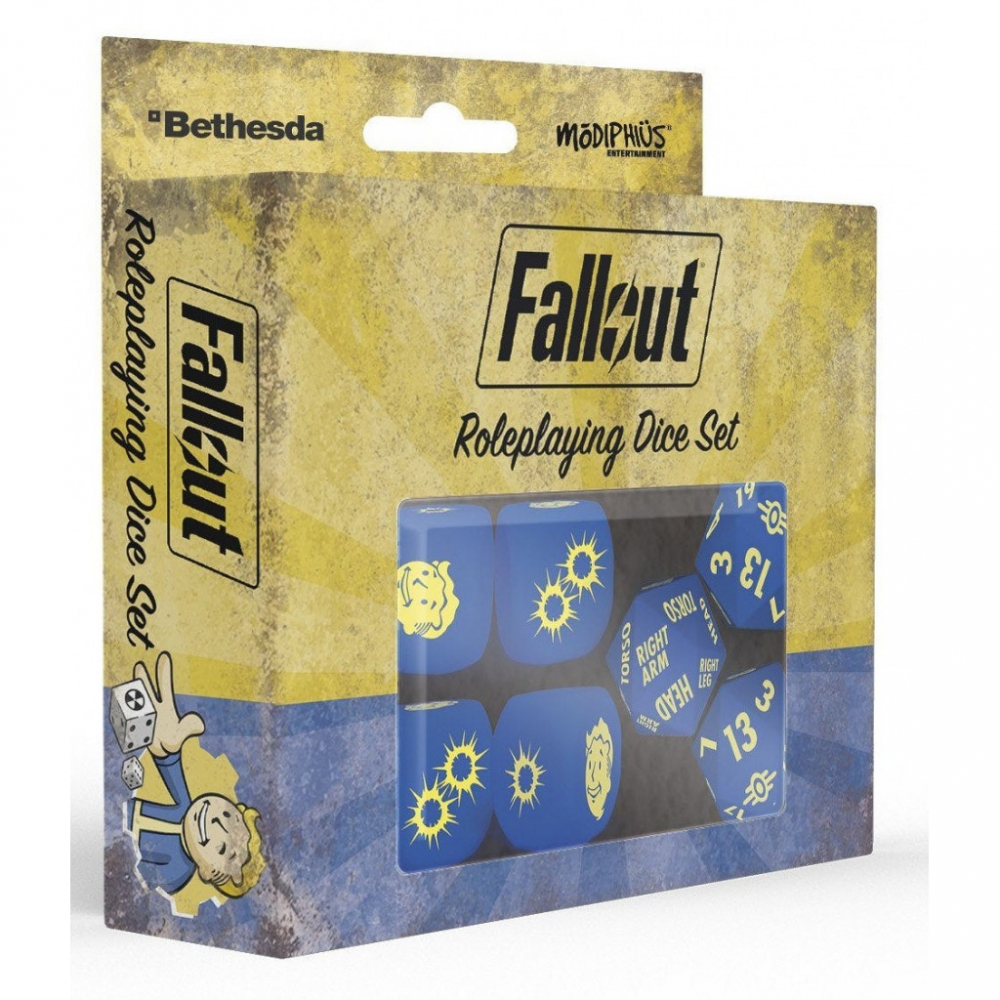 Jeu de Rôle Fallout Roleplaying Dice Set - UltraJeux