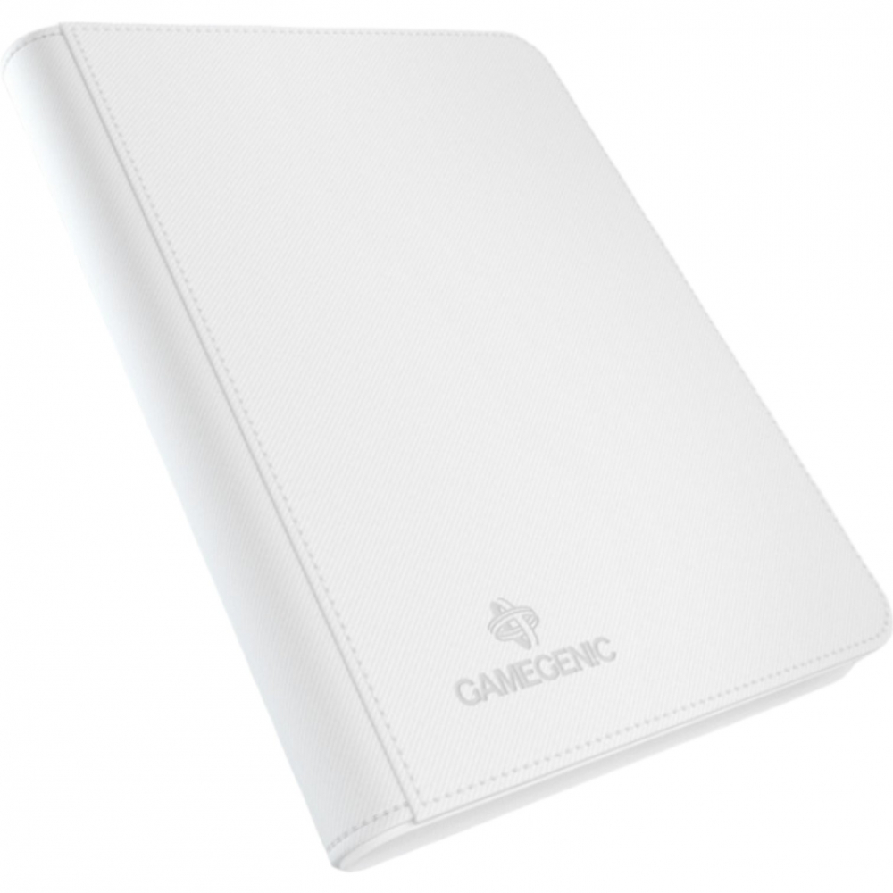 Portfolio Zip-UP Album - Blanc - 160 Cases (20 Pages De 8) - UltraJeux
