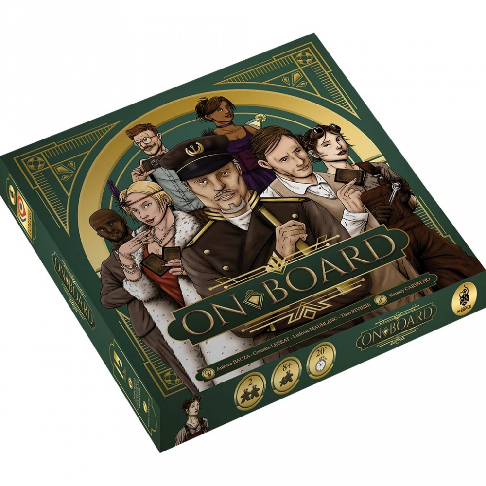 ON BOARD - Jeux de Société - Réflexion - Jeu de Cartes