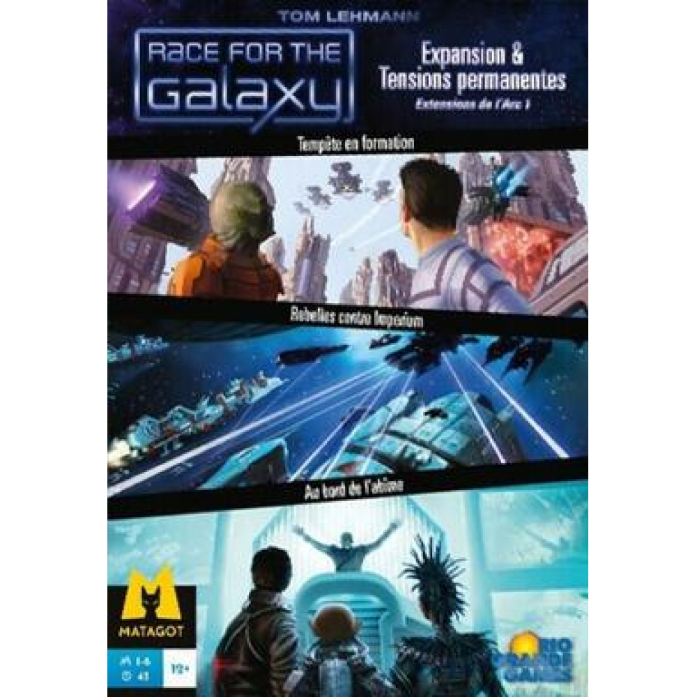 Race For The Galaxy : Arc 1 : expansion & tensions permanentes - Jeux