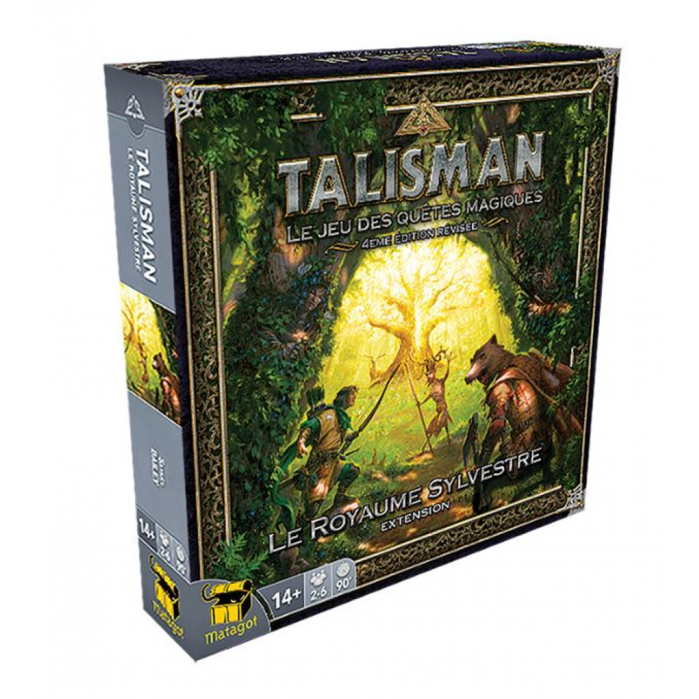 Talisman - Le Royaume Sylvestre - Jeux de Société - Aventure - Jeu de