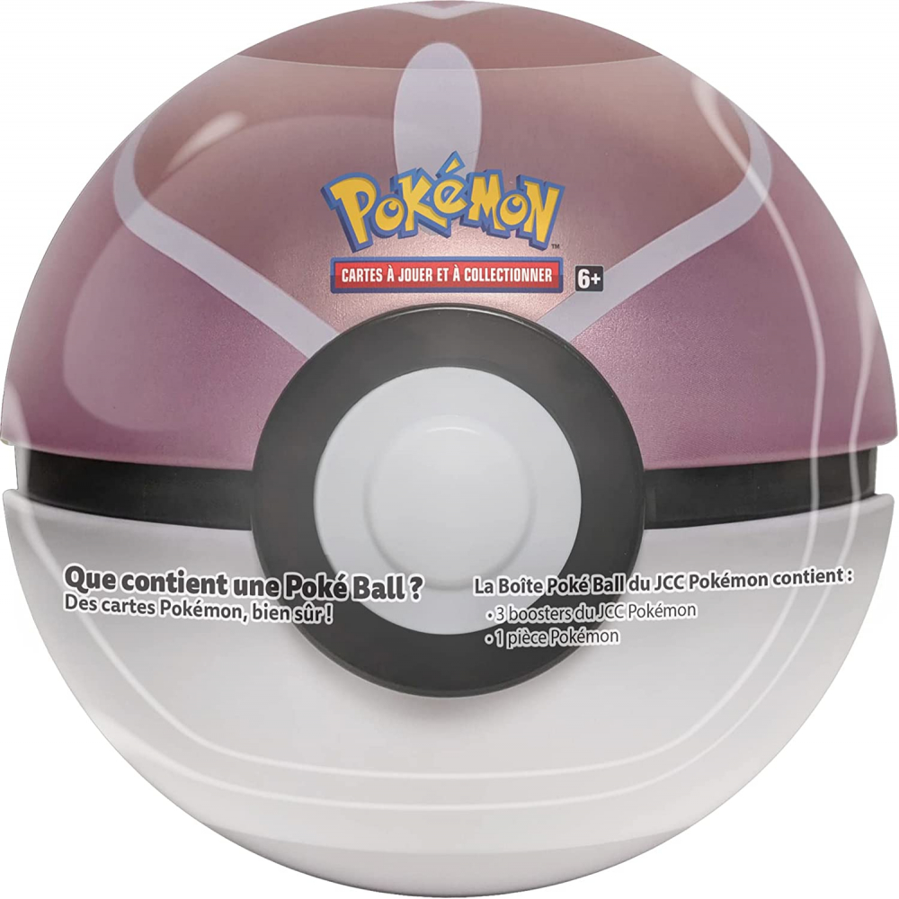 Pokémon Poké Ball Tin : Love Ball (3 boosters + 1 jeton) - Cartes à Co
