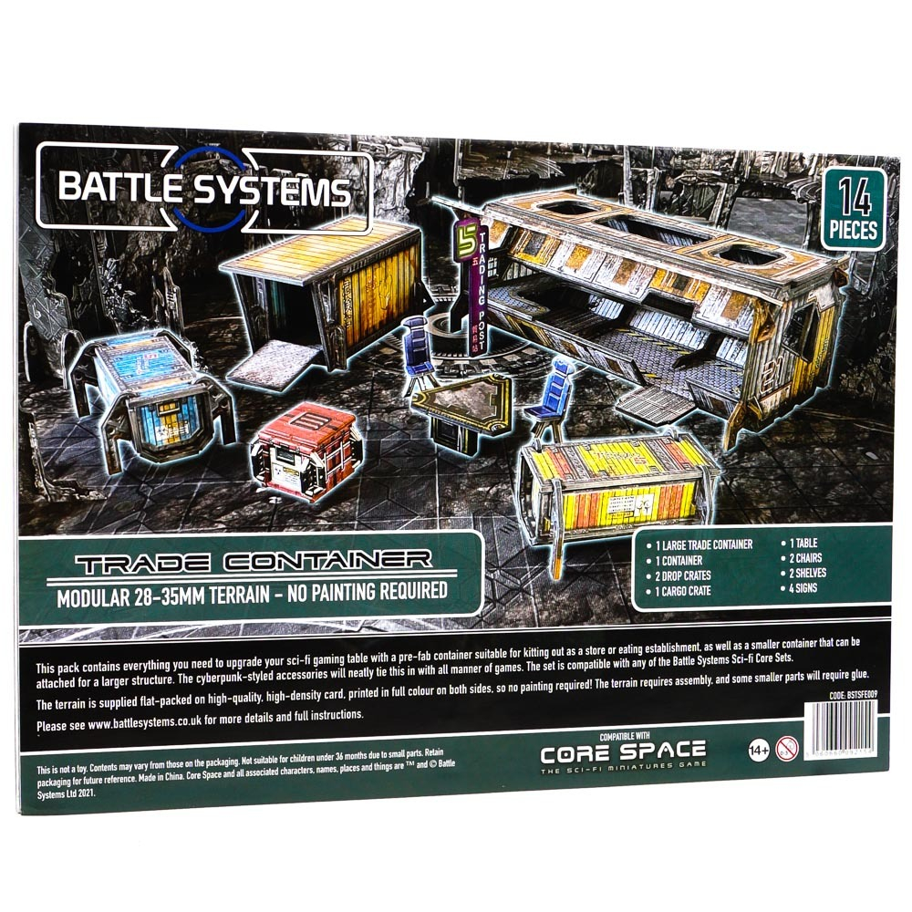 Figurines CORE SPACE - TRADE CONTAINER Stratégie - UltraJeux