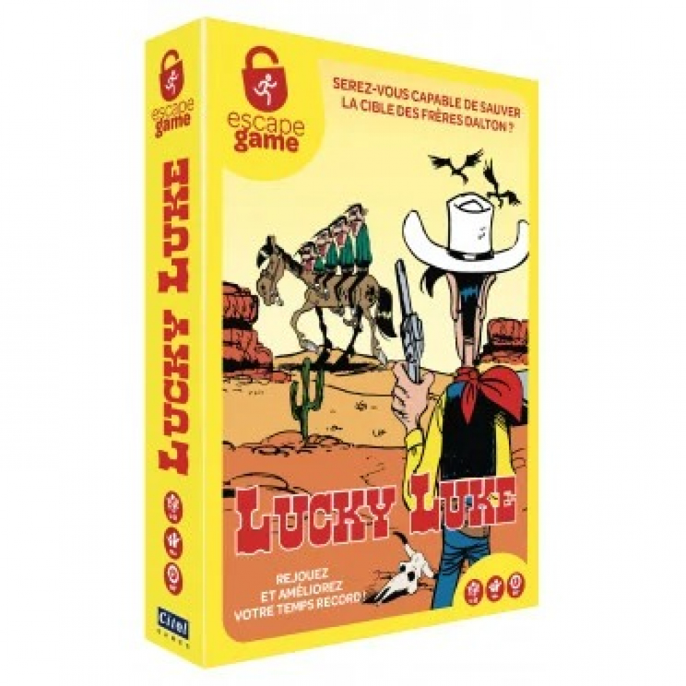 Lucky Luke et les Frères Dalton - Jeux de Société - Coopération - Esca