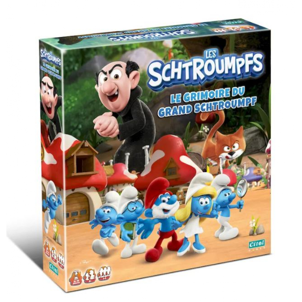 Les Schtroumpfs - Le Grimoire du Grand Schtroumpf - Jeux de Société