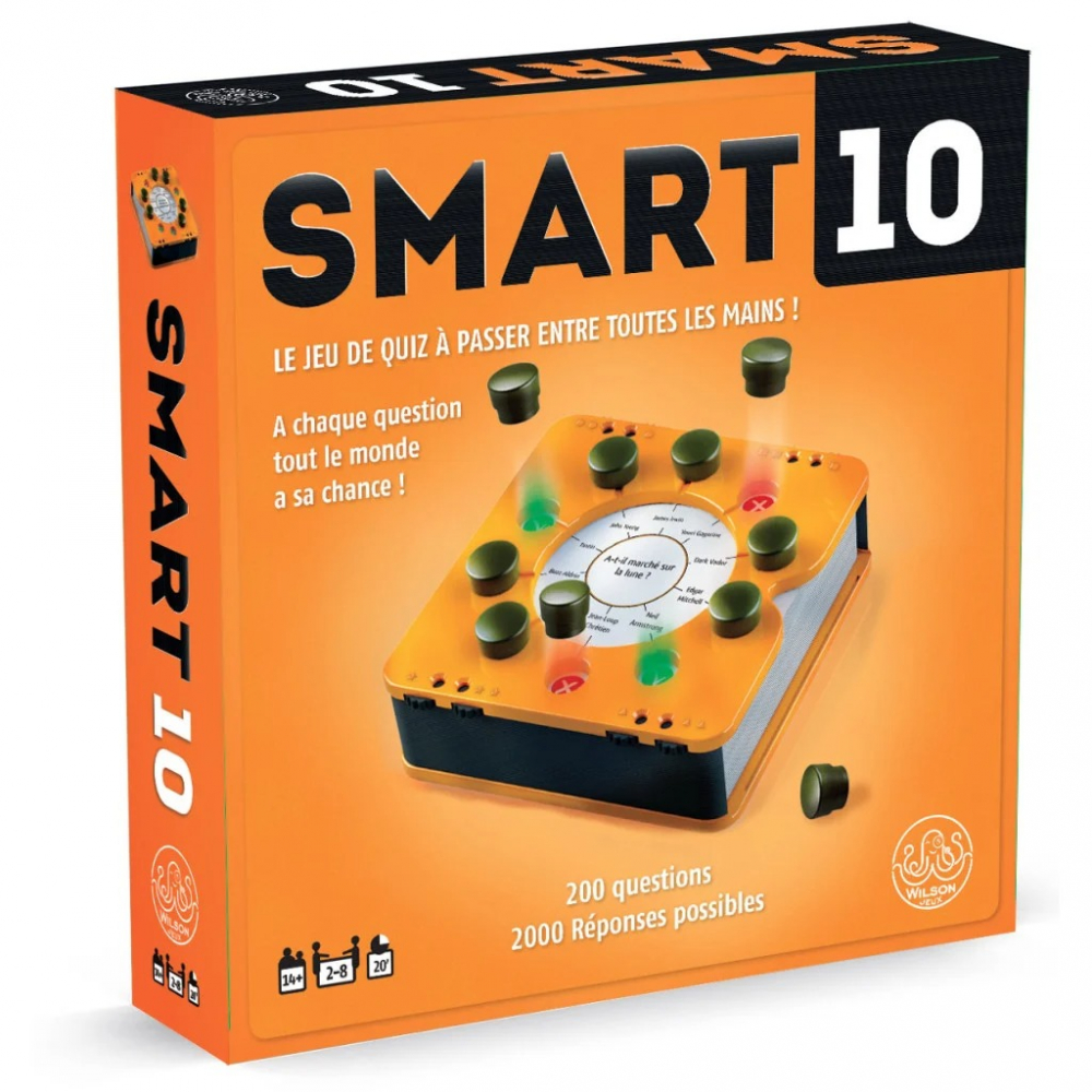 Jeu de devinettes Smart 10 Ambiance - UltraJeux