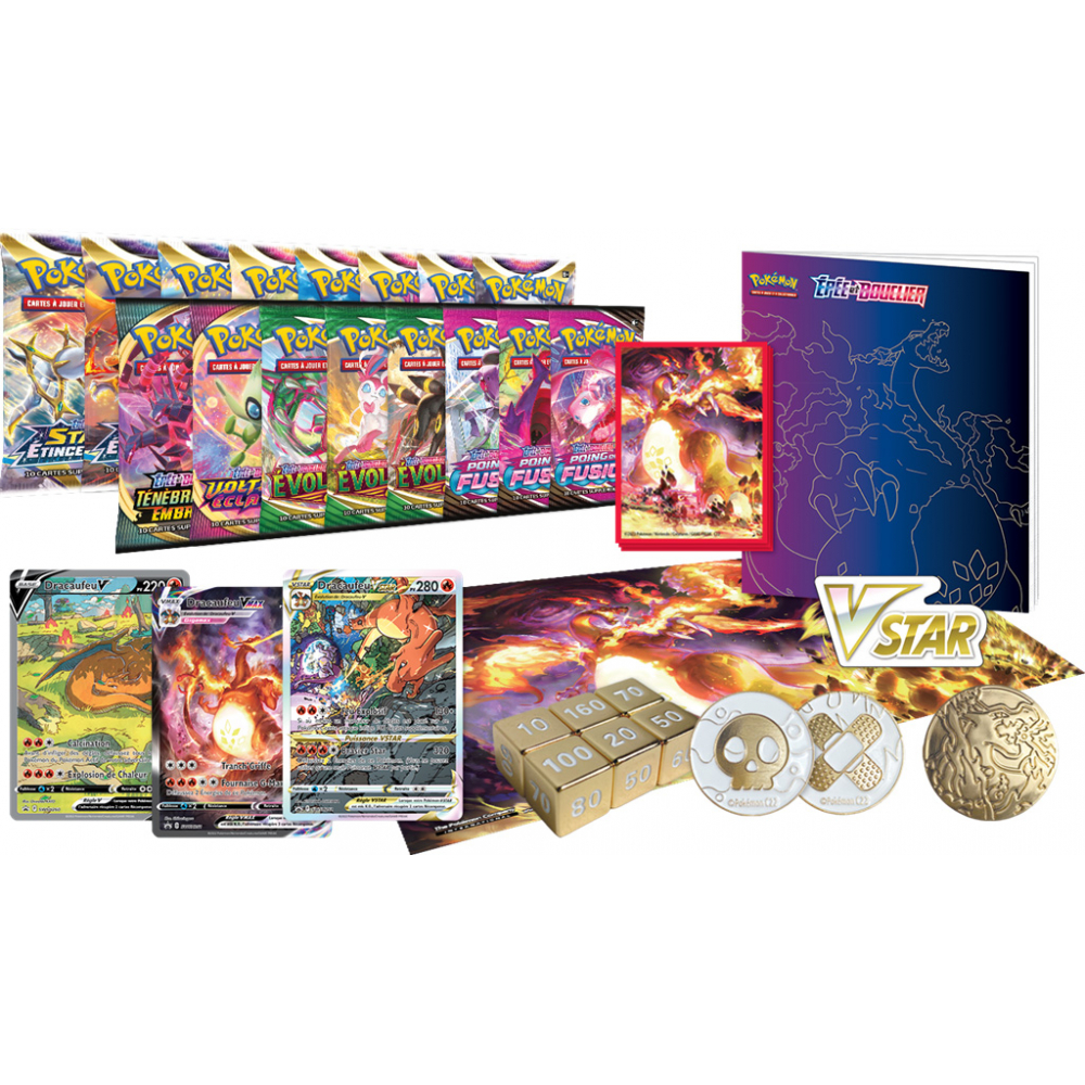 Pokémon Ultra Premium Ultimate Dracaufeu - Cartes à Collectionner