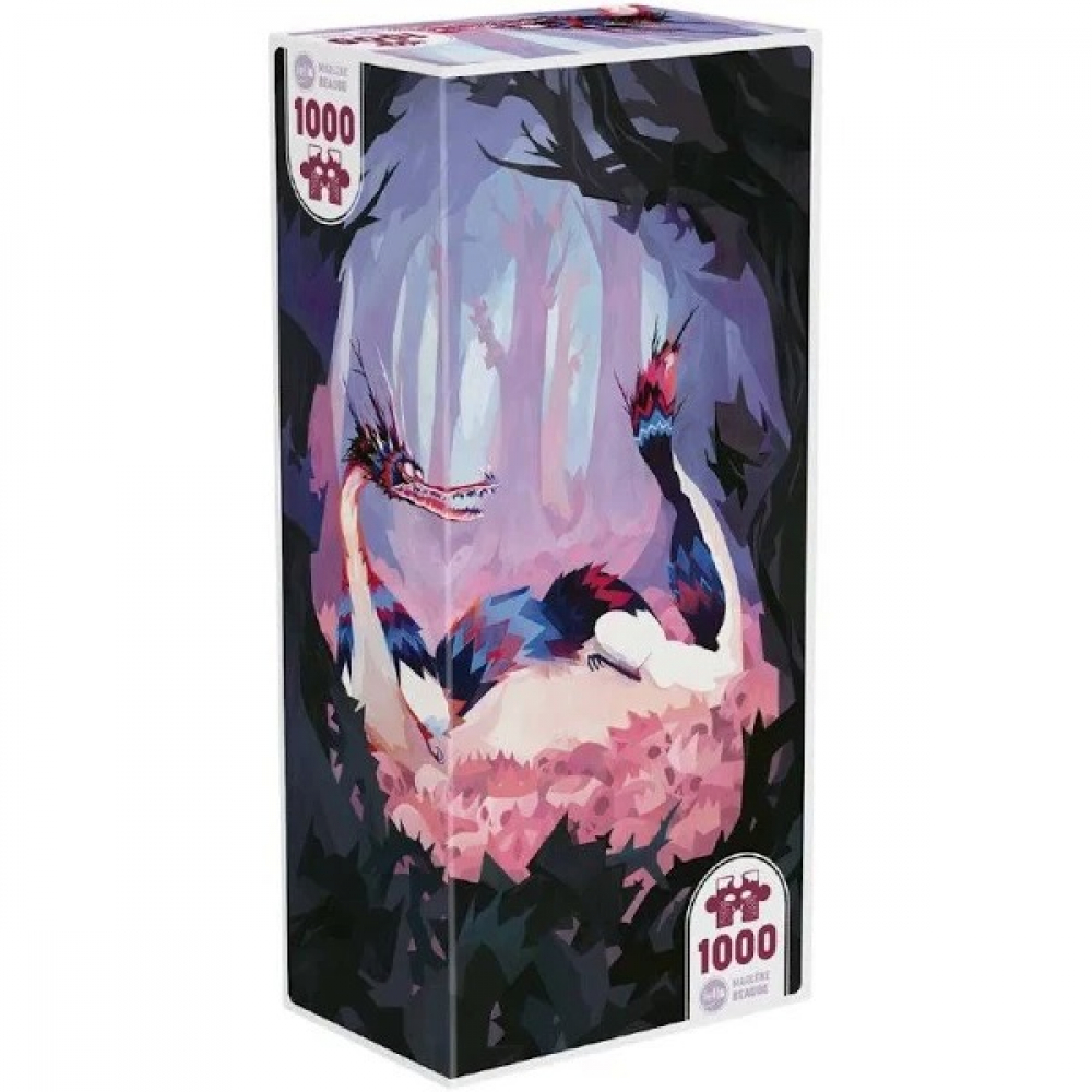 Réfléxion PUZZLE UNIVERSE Dragon After Meal - 1000 pièces - UltraJeux