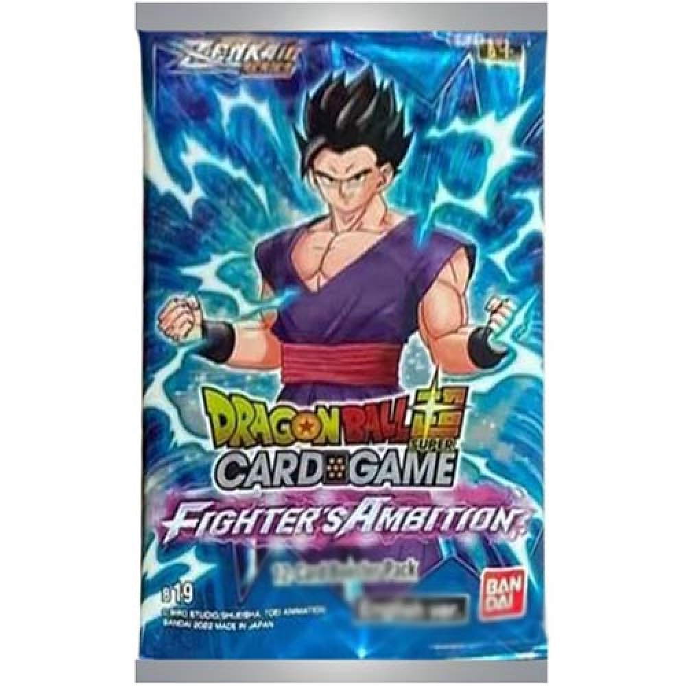 Booster Booster Dragon Ball Super Card Game B19 : Zenkai Series Fighter's Ambition Dragon Ball ...