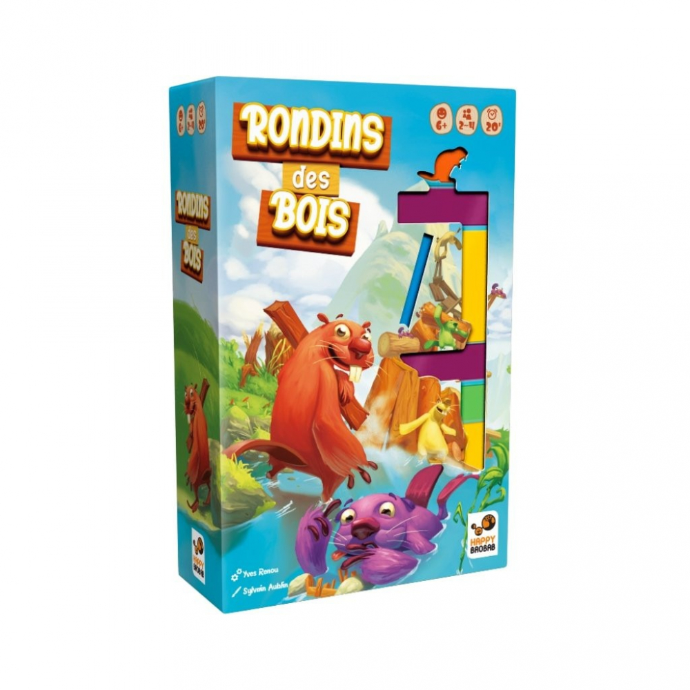 Rondins des Bois - Jeux de Société - Enfant - Réfléxion